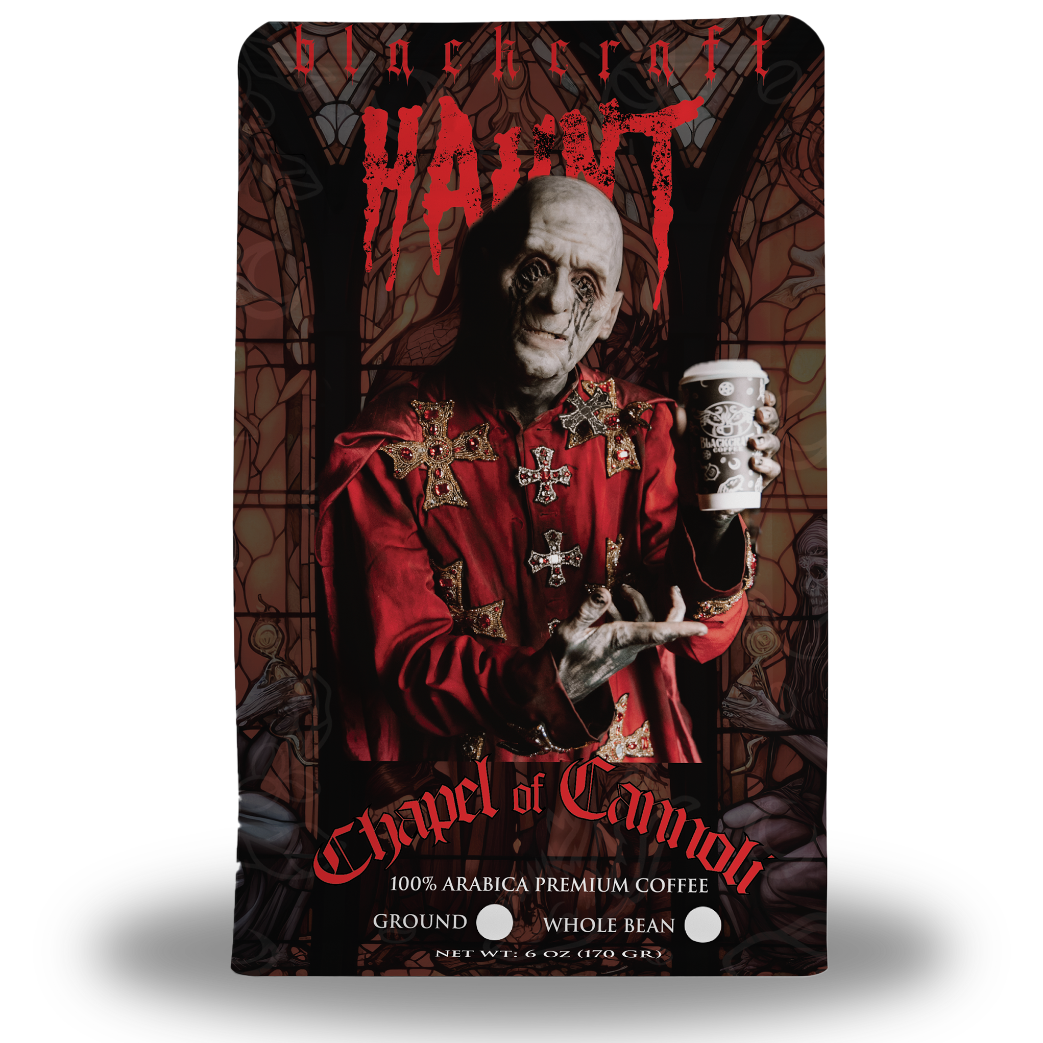 Chapel of Cannoli - Blackcraft Haunt (6 OZ. BAGS) - Blackcraft Coffee